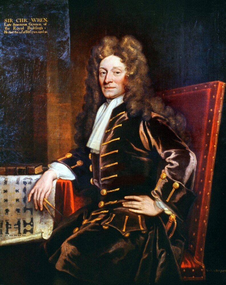 The-great-architect-Sir-Christopher-Wren-by-Godfrey-Kneller-1711-1