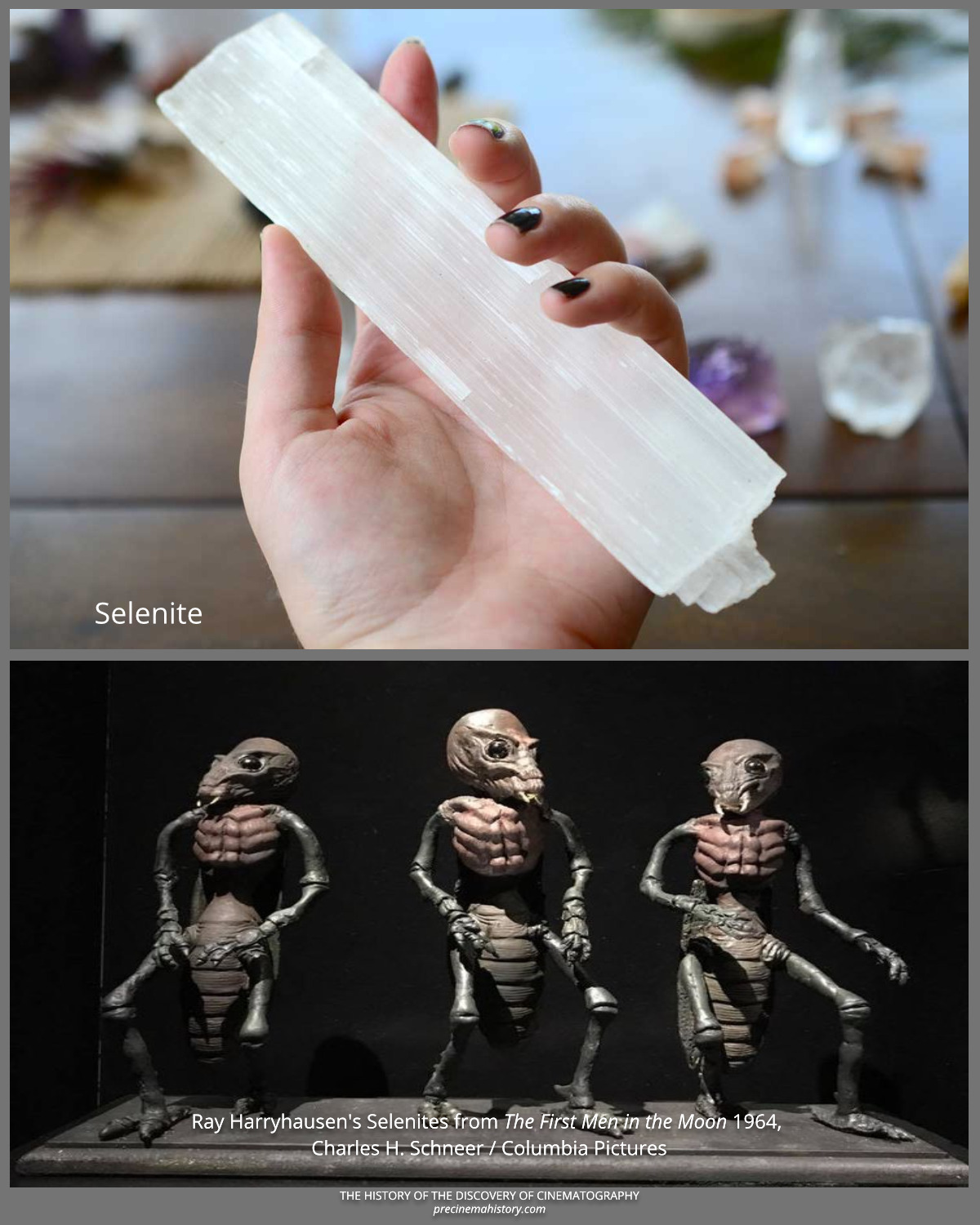 Selenite-and Ray Harryhausen creatures